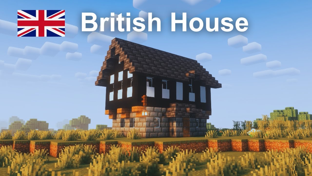 Easy British Tudor House Tutorial – Build This Simple Minecraft Home ...