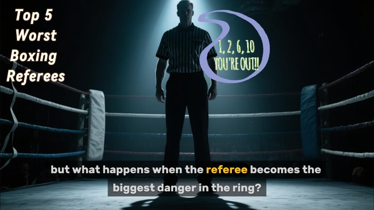 Top 5 Worst Boxing Referees - YouTube