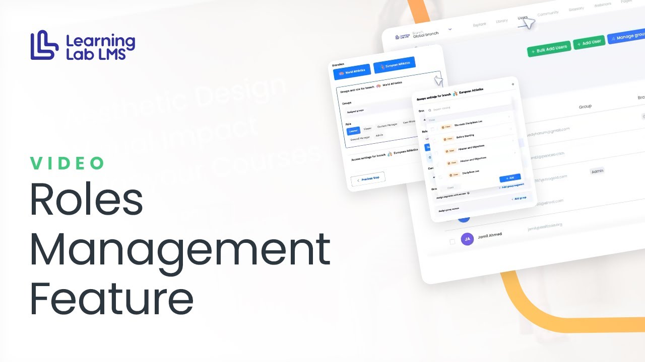 New Roles Management for our Learning Platform - YouTube