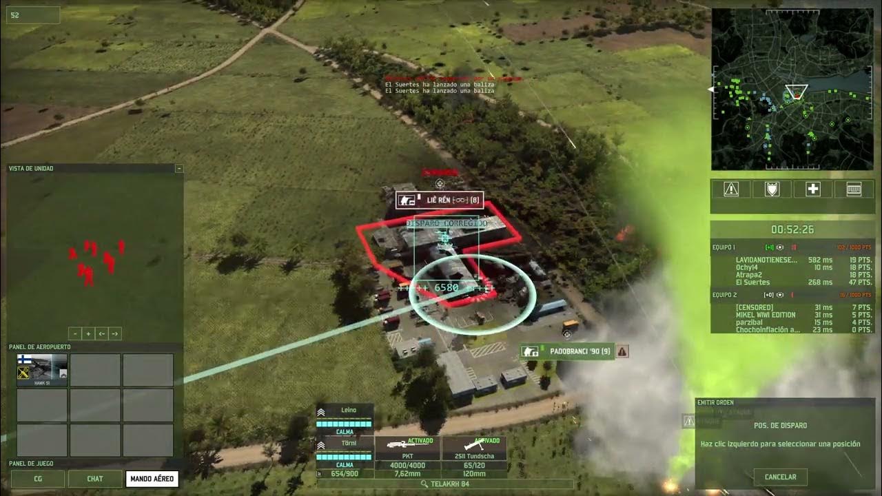 Wargame: Red Dragon - Partida 228 (3v3) [ELO229] - YouTube