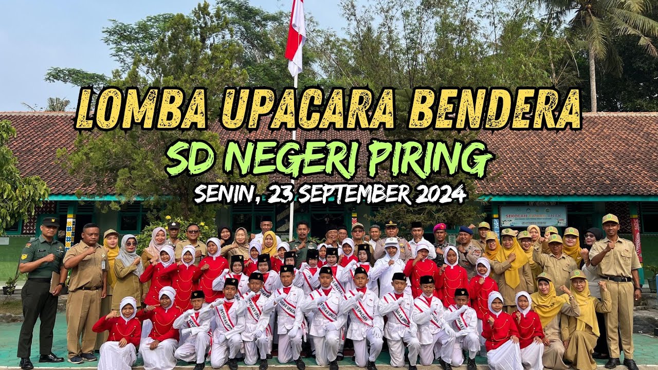 Lomba Upacara Bendera Tingkat SD/MI se-Kabupaten Bantul - YouTube