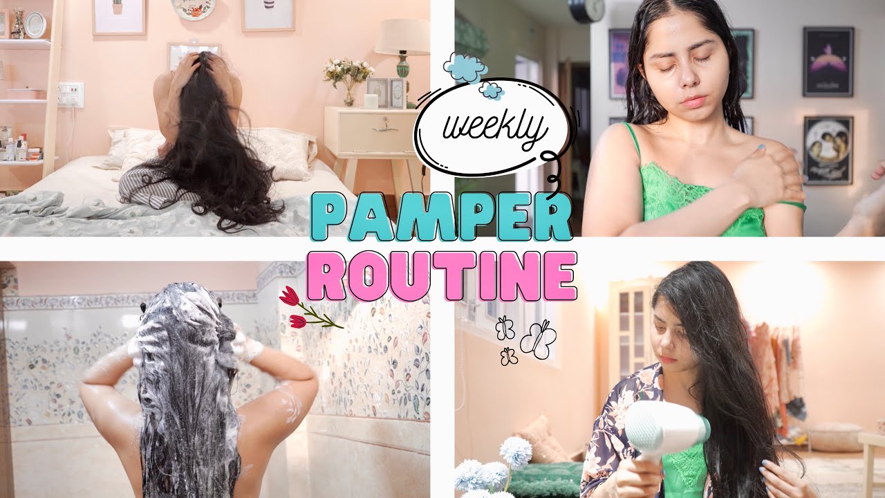 My Weekly Pamper Routine ☘️ Skin, Body & Haircare - YouTube