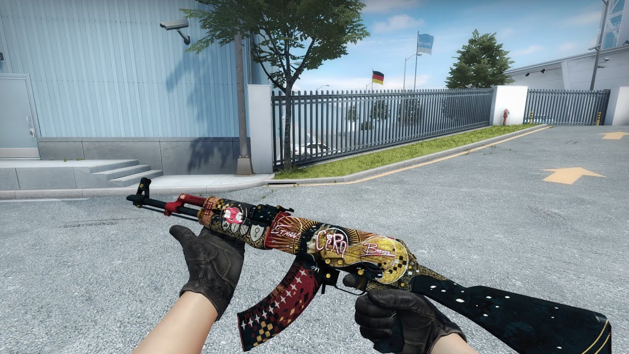 AK-47 | Empress Battle-Scarred, On new Operation map. - YouTube