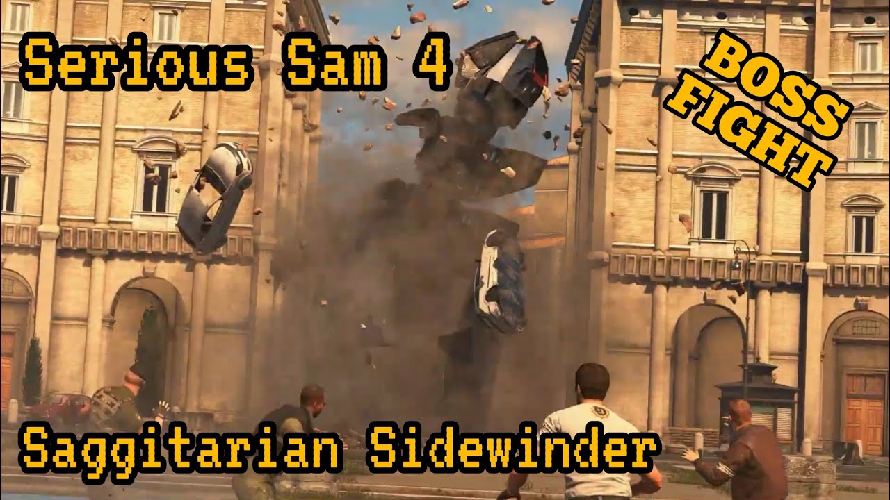Serious Sam 4 | Saggitarian Sidewinder BOSS FIGHT 💣 - YouTube
