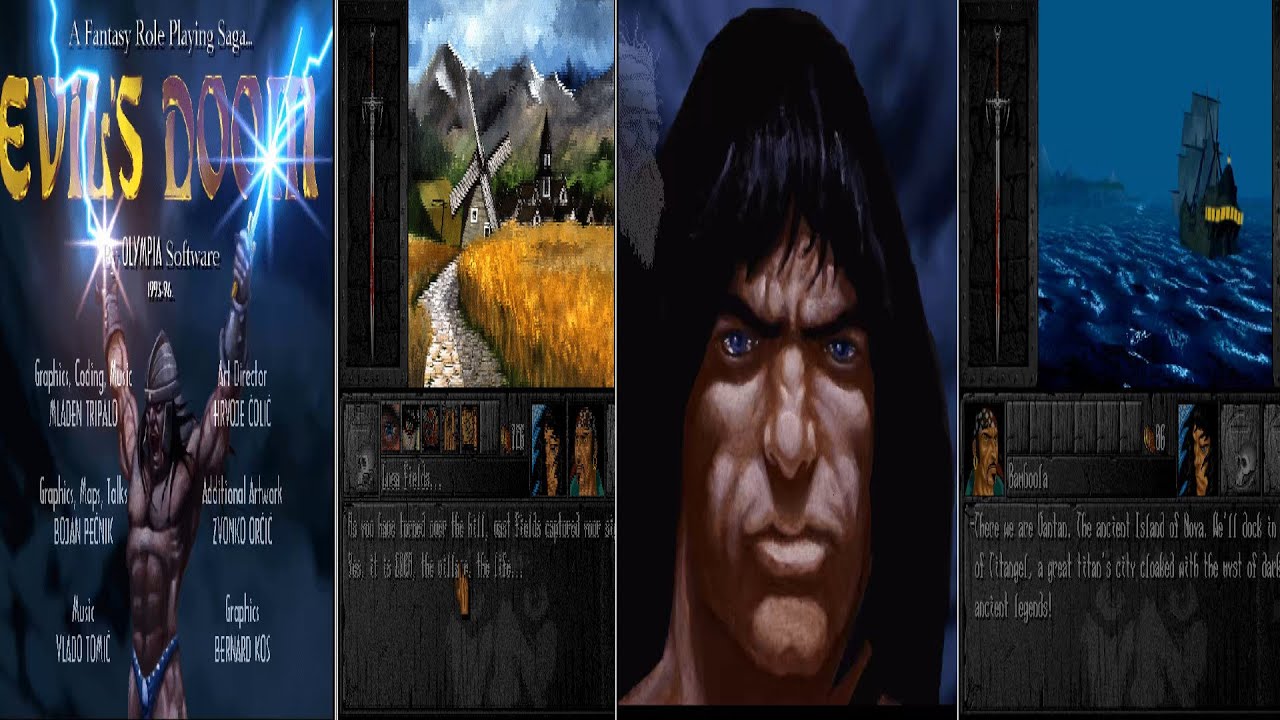 AMIGA CD NOW WORKS Evil's Doom CD AGA FULLSCREEN HDF RIPPED By Olympia ...