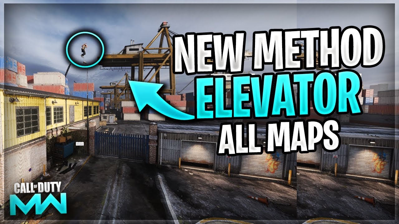 COD MW - *NEW* INSANE METHOD ELEVATOR GLITCH ! ON ALL MAP ONLINE GLITCH - YouTube