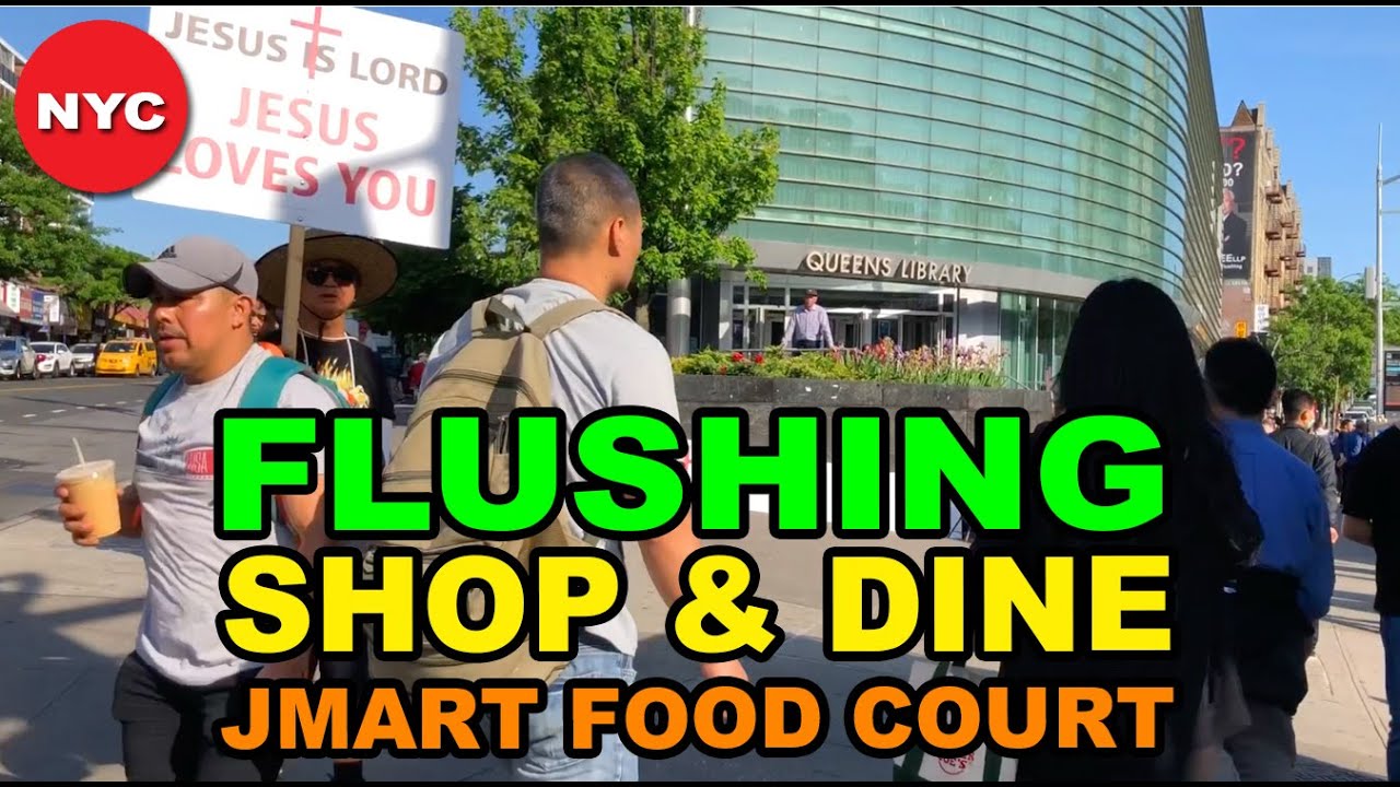 Life in NYC｜Explore Flushing: Shop and Dine at JMart Food Court, a ...