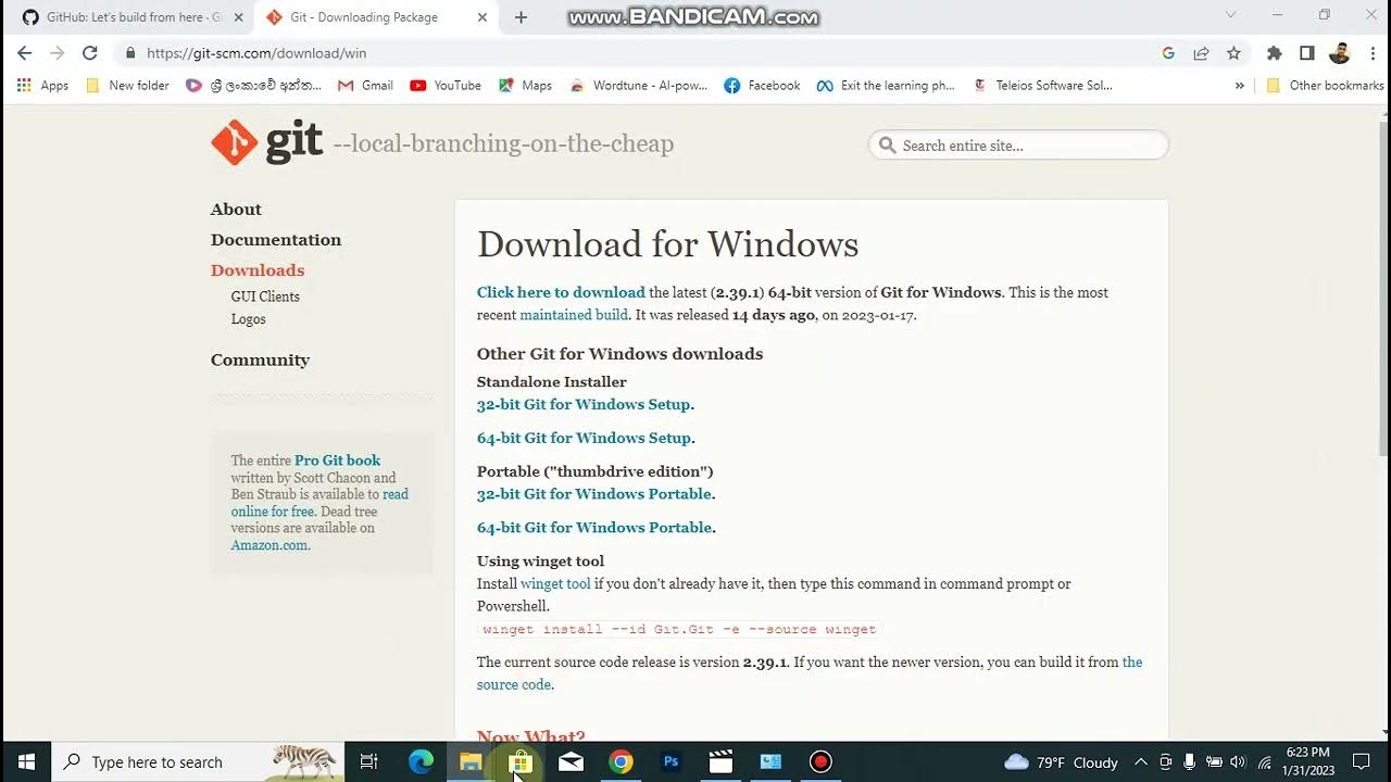 How to Install GIT Bash in Sinhala - YouTube