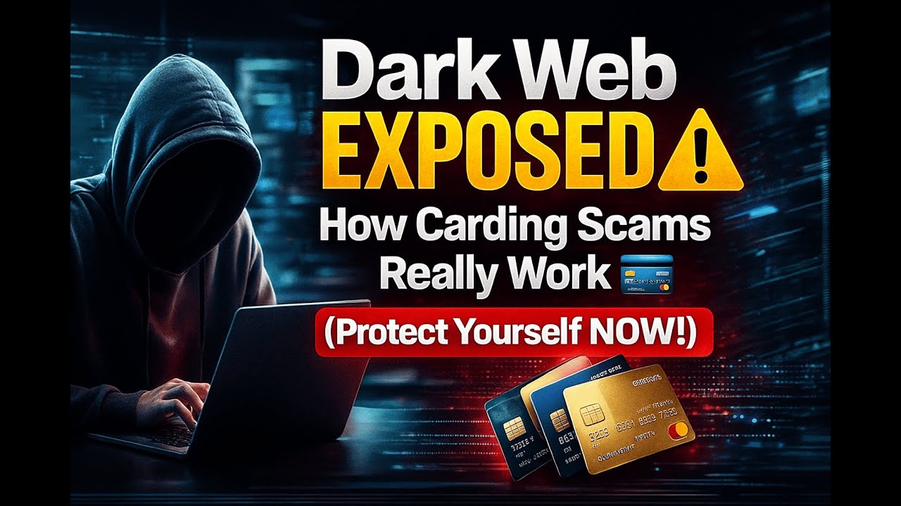 Dark Web EXPOSED ⚠️ How Carding Scams Really Work 💳 (Protect Yourself ...