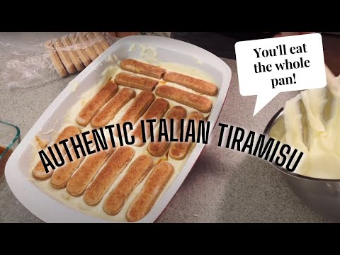 How to Make Authentic Tiramisu | Italian Dessert Recipes