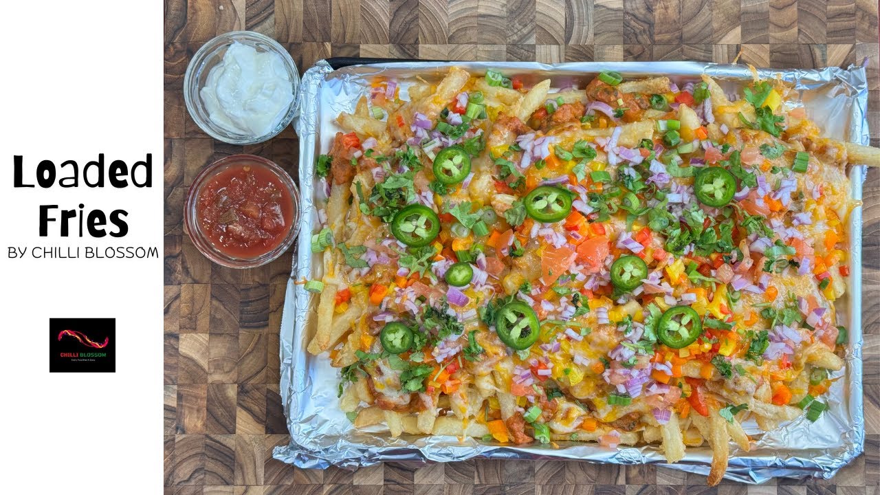 Seriously Good Loaded Fries Recipe | How to Make Tasty Loaded Fries ...
