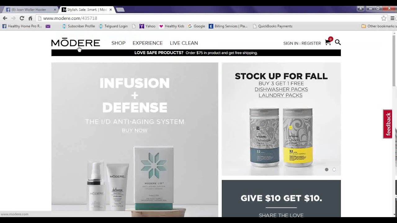 How to properly share Modere products on social media - YouTube