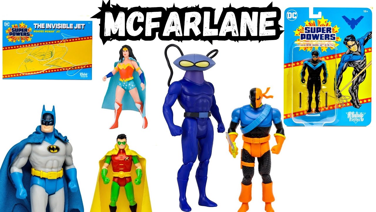 Bei uns immer schwieriger zu bekommen | McFarlane DC Super Powers Wave ...