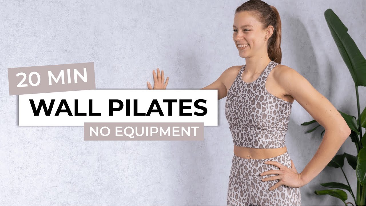 20 MIN WALL PILATES WORKOUT FOR BEGINNERS - YouTube
