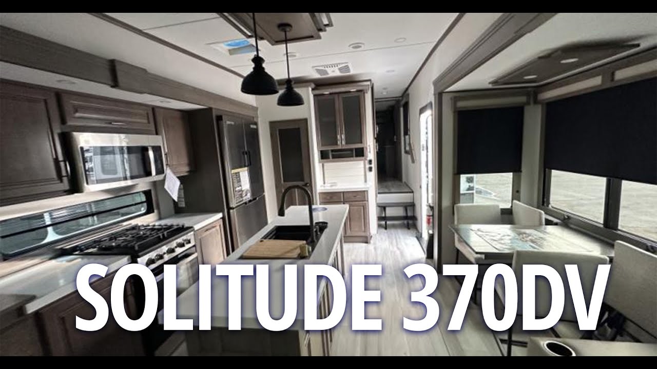 2025 Solitude 370DV - New Fifth Wheel - YouTube