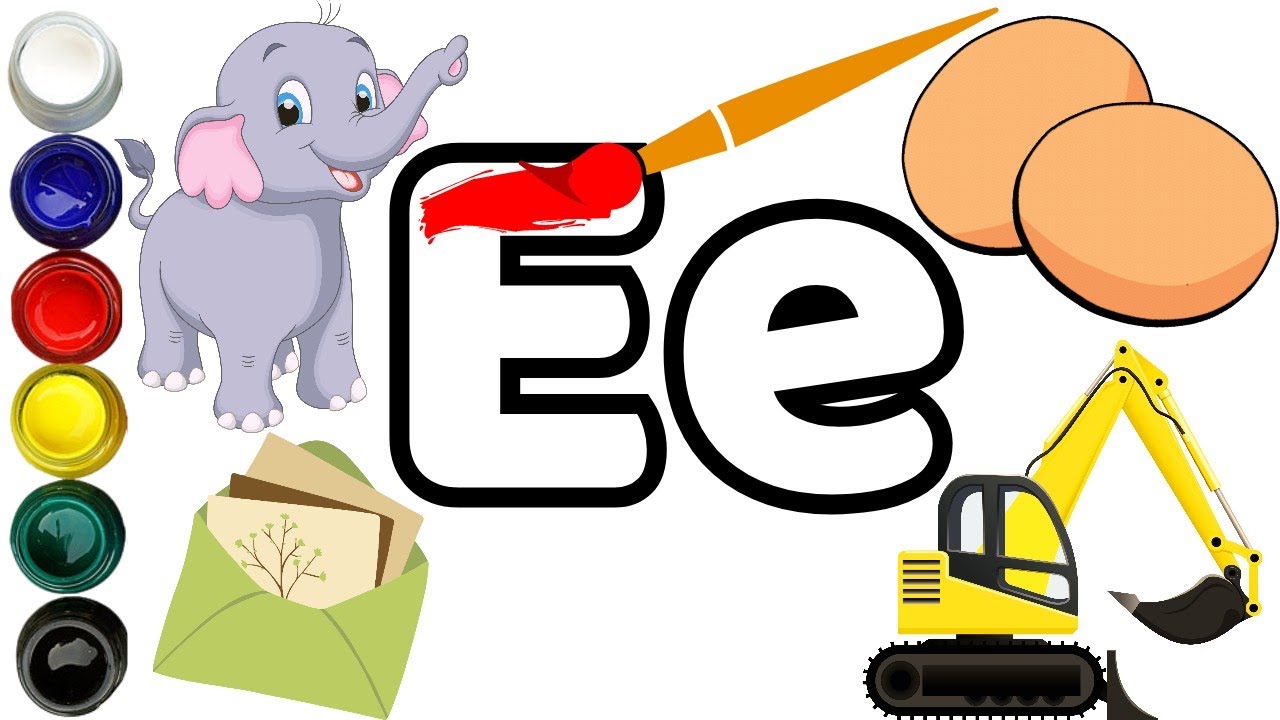 Alphabet | ABCD | Learn The Letter E | Phonics For Kids | Phonics Song ...