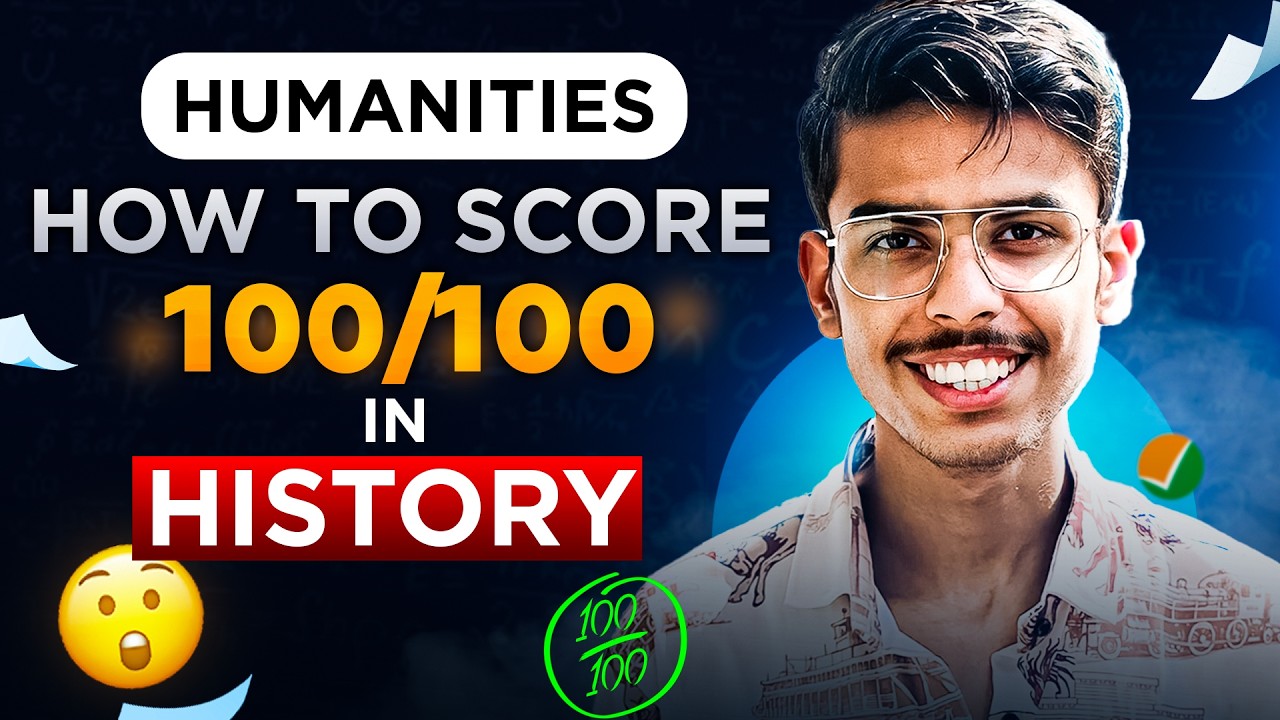 How to Score Full Marks in History 🔥🤫 | Class 11 and 12 Humanities ...