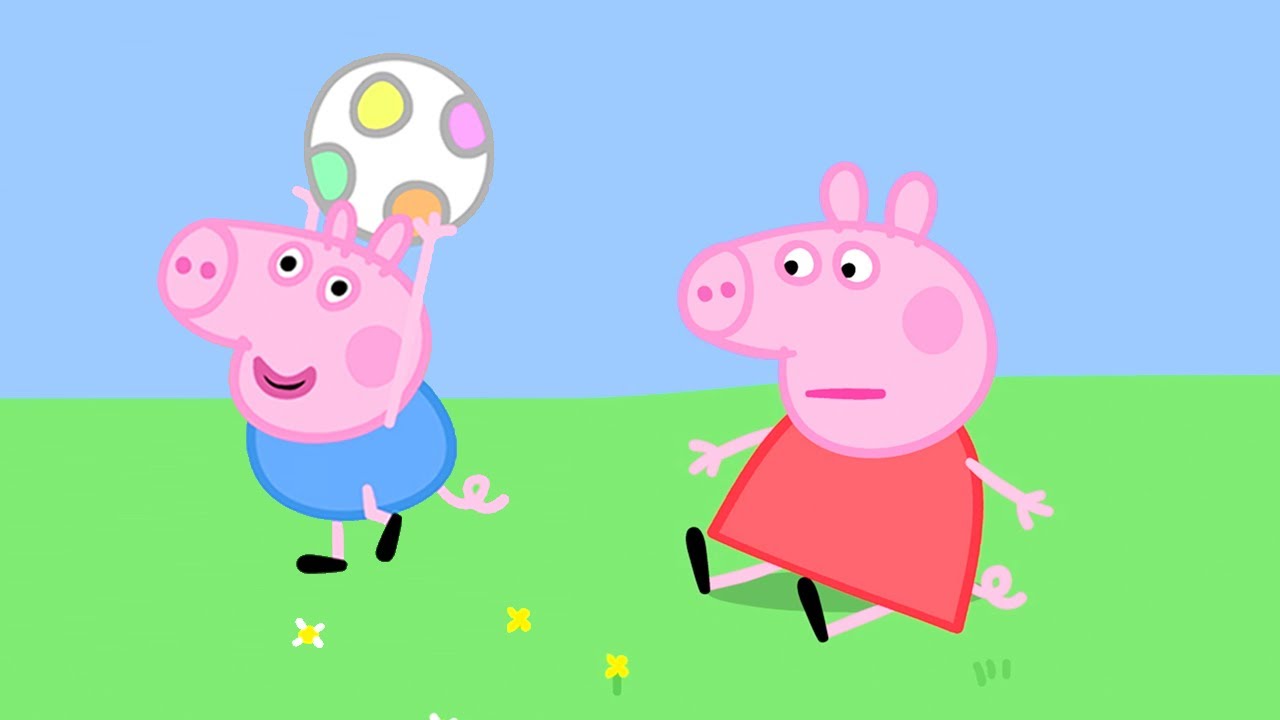Peppa and George Play Football 🐷️⚽️ @PeppaPigOfficial - YouTube