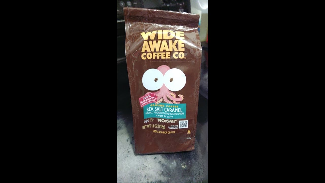 Wide Awake Light Roast Sea Salt Caramel Review - YouTube