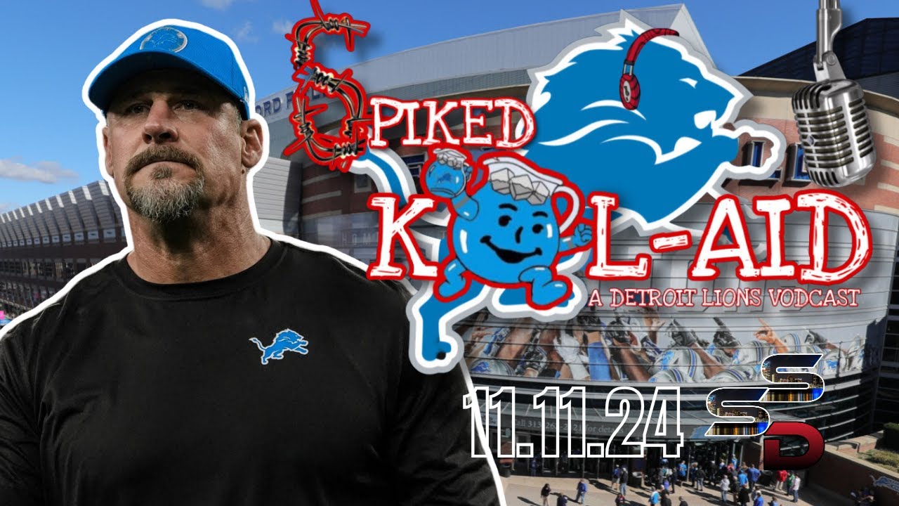 Detroit Lions Spiked Kool-Aid 11.11.24: YOU PLAY TO WIN THE GAME! - YouTube