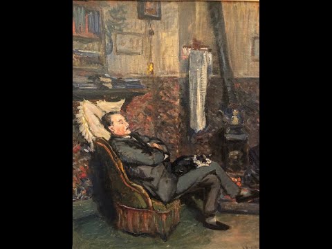 Louise Busch (XXth Cent): Man with a Cat - YouTube