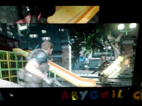 Resident evil 6 funny playground easter egg - YouTube
