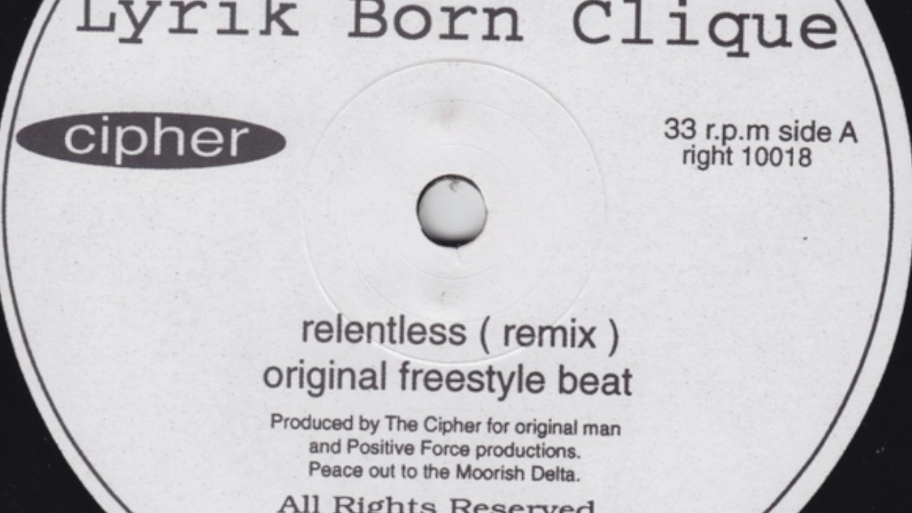 Lyrik Born Clique - Relentless (Remix) - YouTube