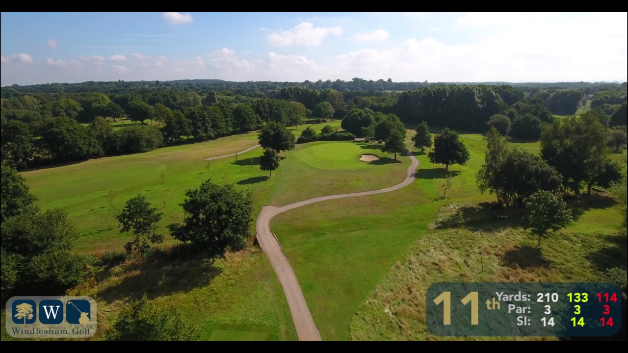 11th Hole - Windlesham Golf Club, Surrey - YouTube