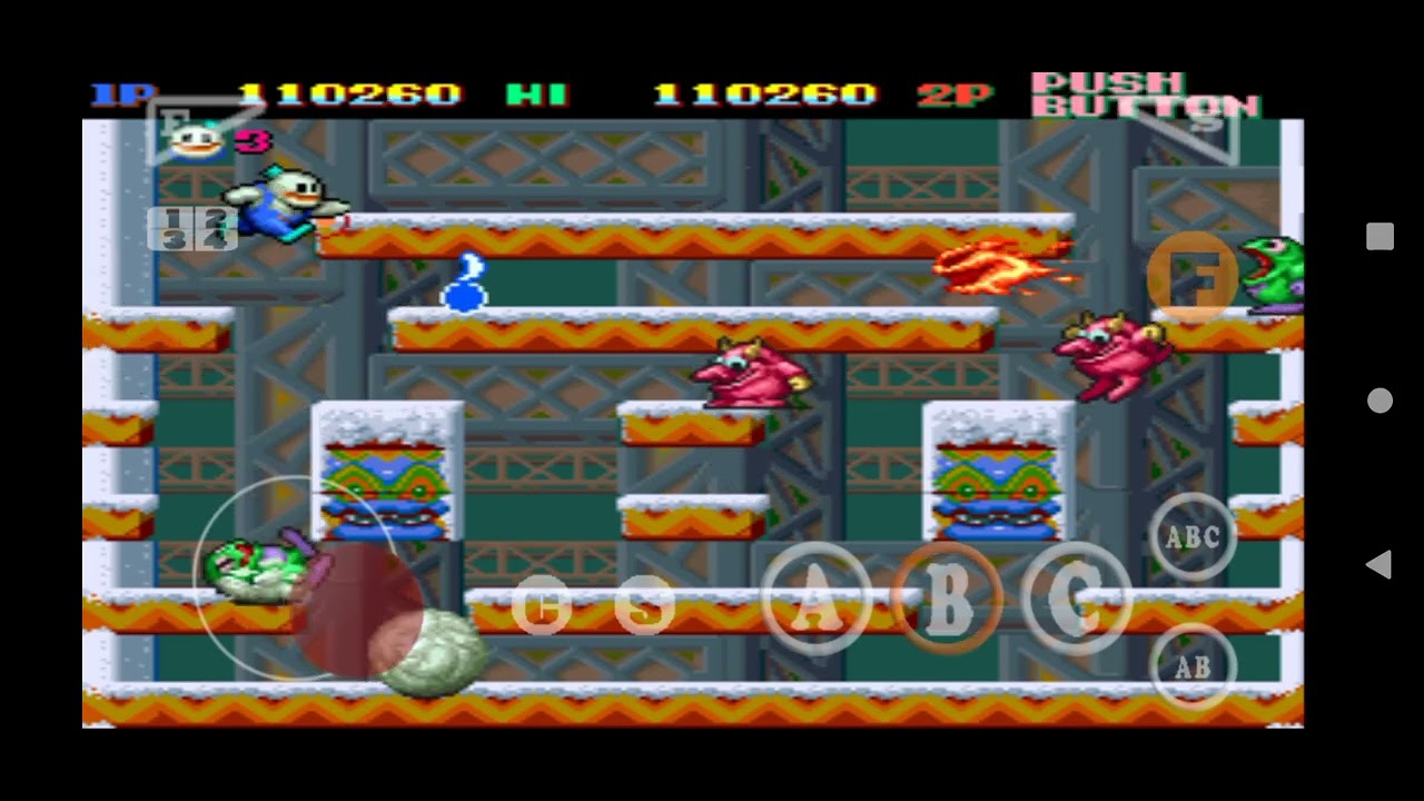 Snow Bros (Incompleto) - YouTube