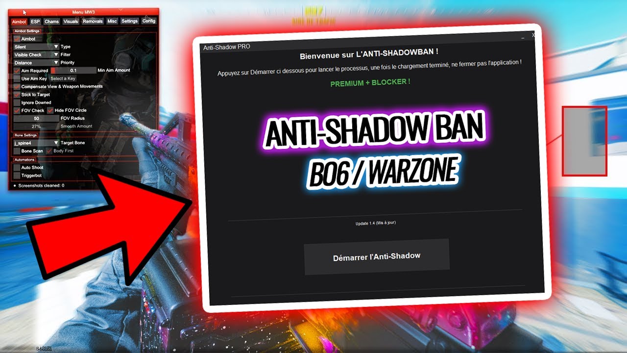 TUTO - LOGICIEL ANTI Shadowban BO6/WARZONE 2025 !! (+Cheat) - YouTube