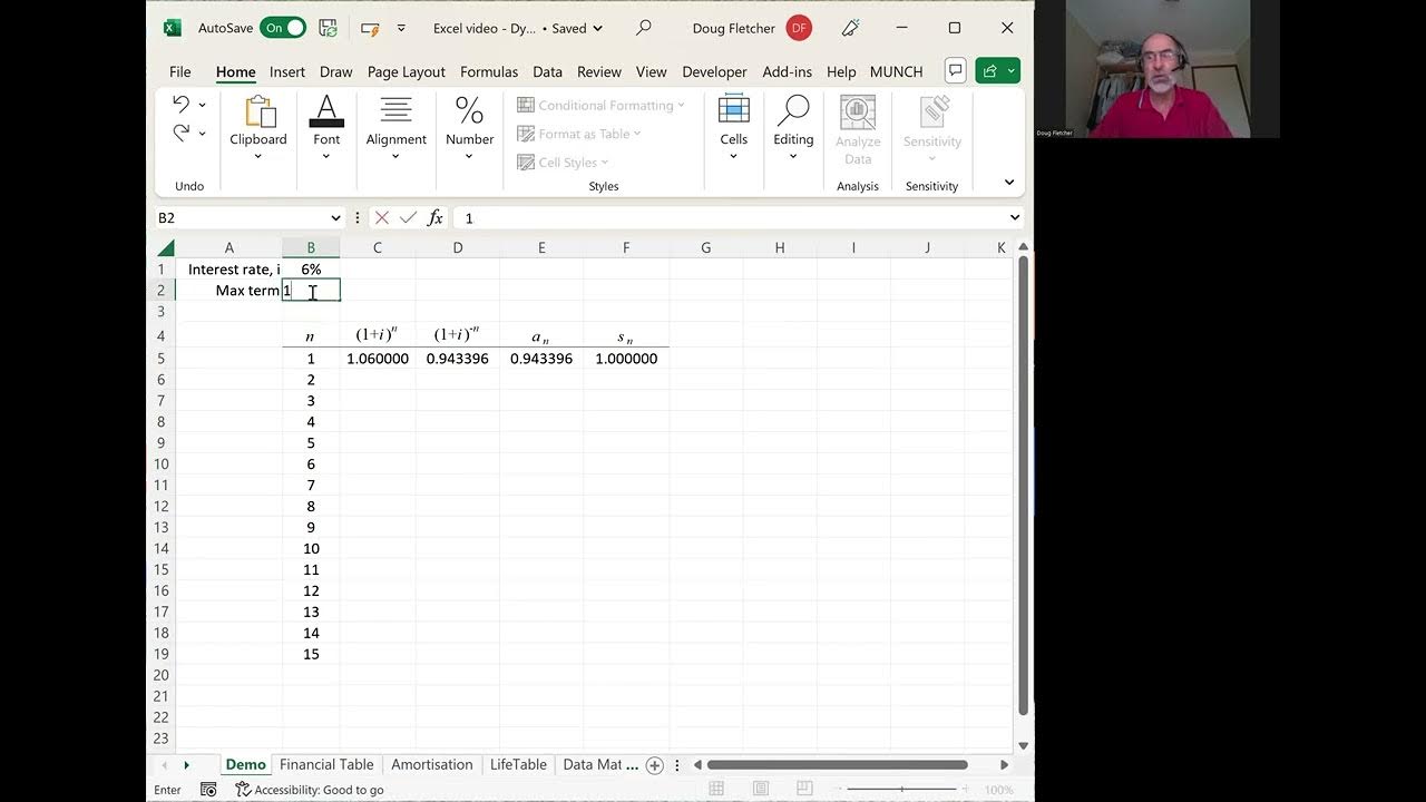 ACST1052 Excel Demo: Introduction to Dynamic Arrays - YouTube