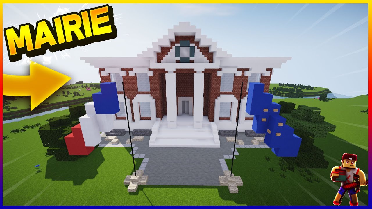 Ville Minecraft - MAIRIE Tuto - YouTube