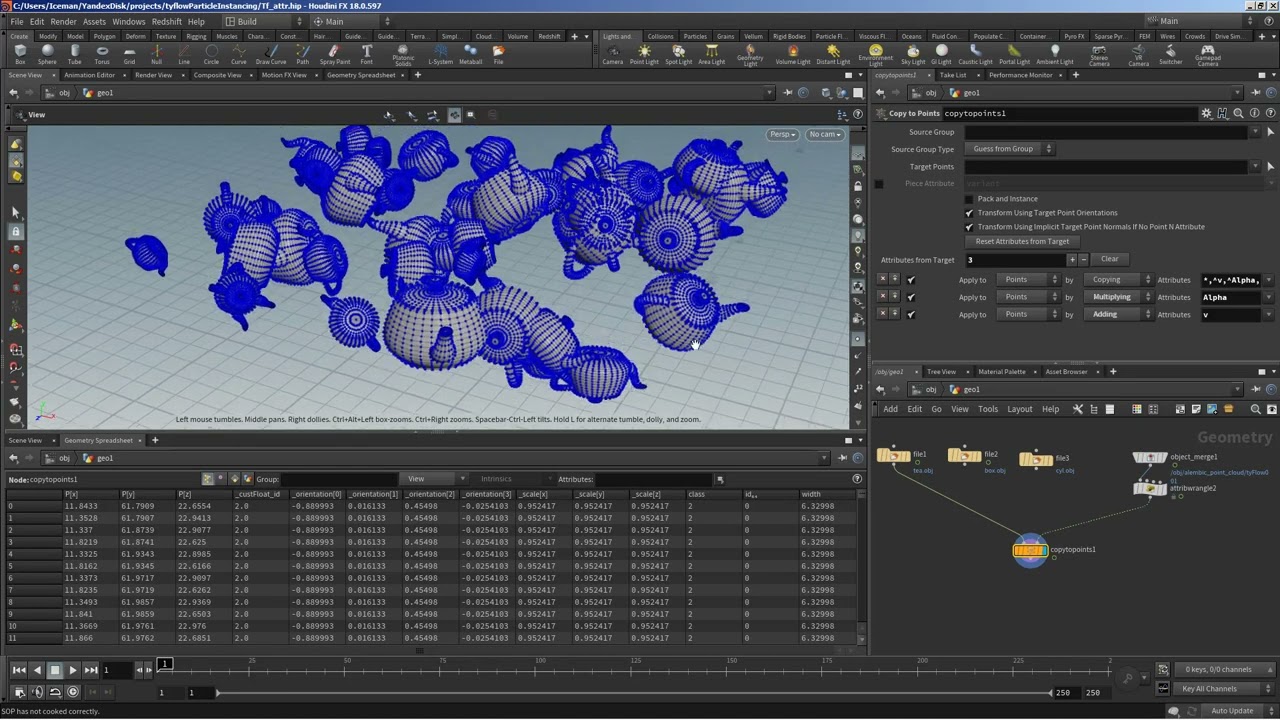 TyFlow Alembic Point Cloud To Houdini - YouTube