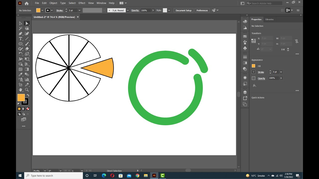 How To Divide A Circle In Equal Parts In Adobe Illustrator Divide A How To Divide A Circle In Equal Parts In Adobe Illustrator Divide A