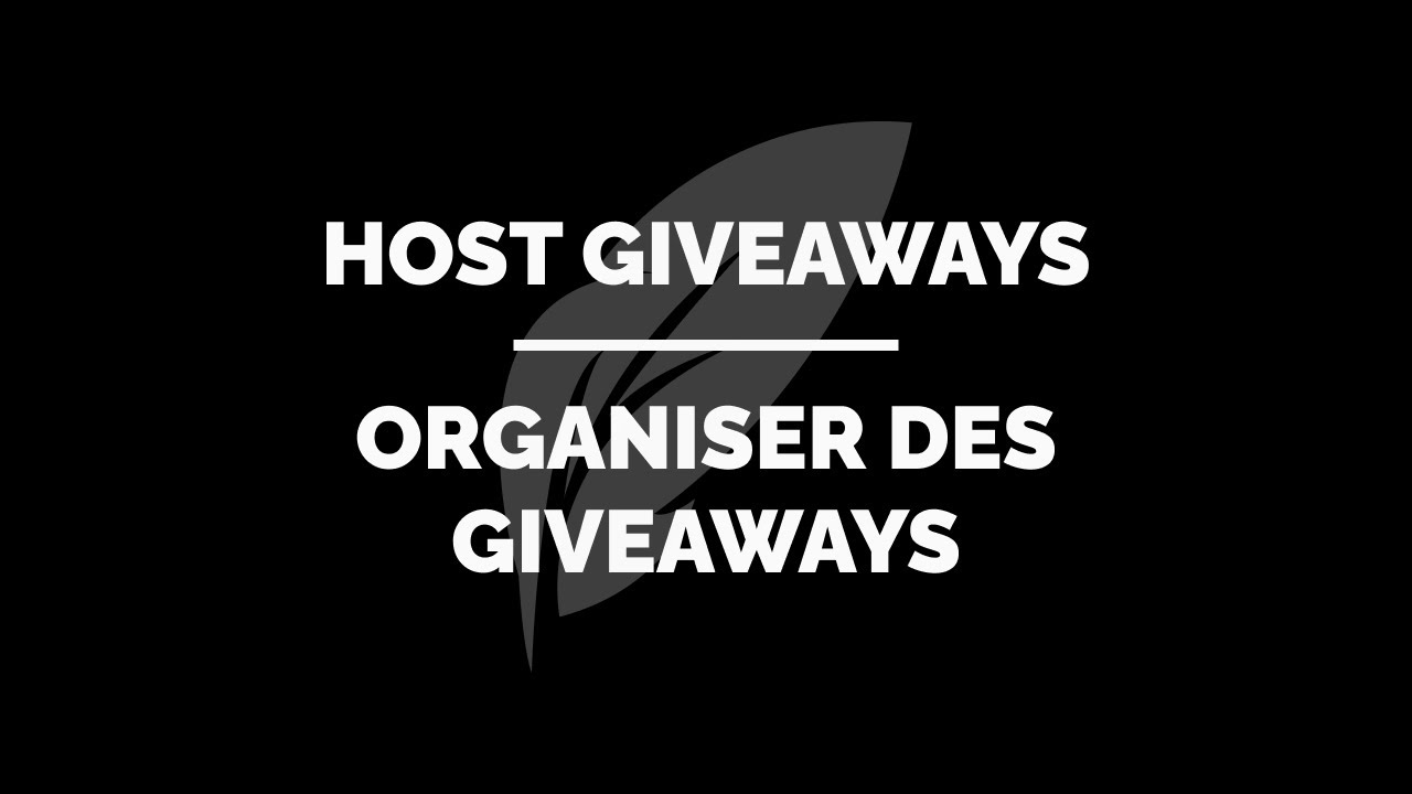 Lancer un giveaway sur Discord avec John-Bot - Tutoriel #8 - YouTube