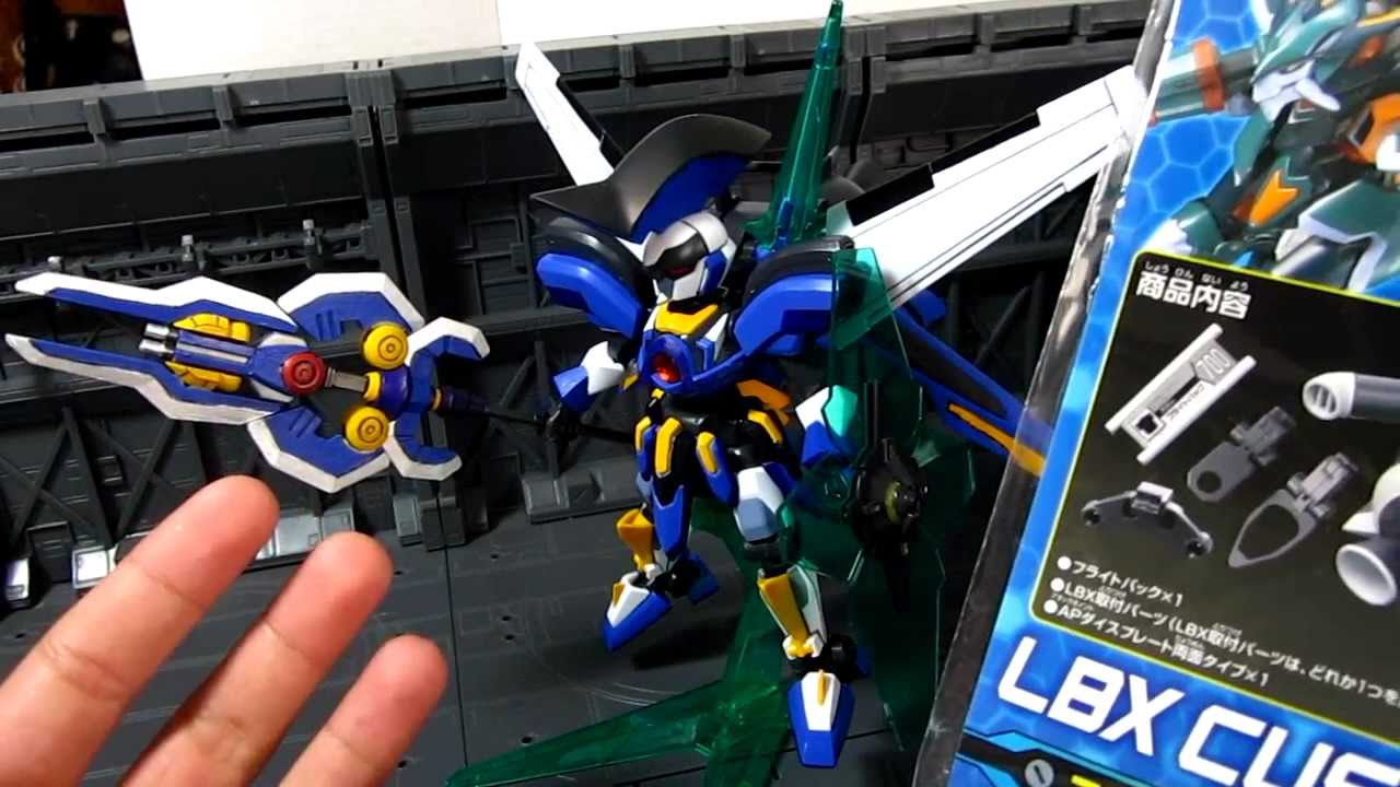 LBX Custom Weapon Set Add-on Kits - YouTube