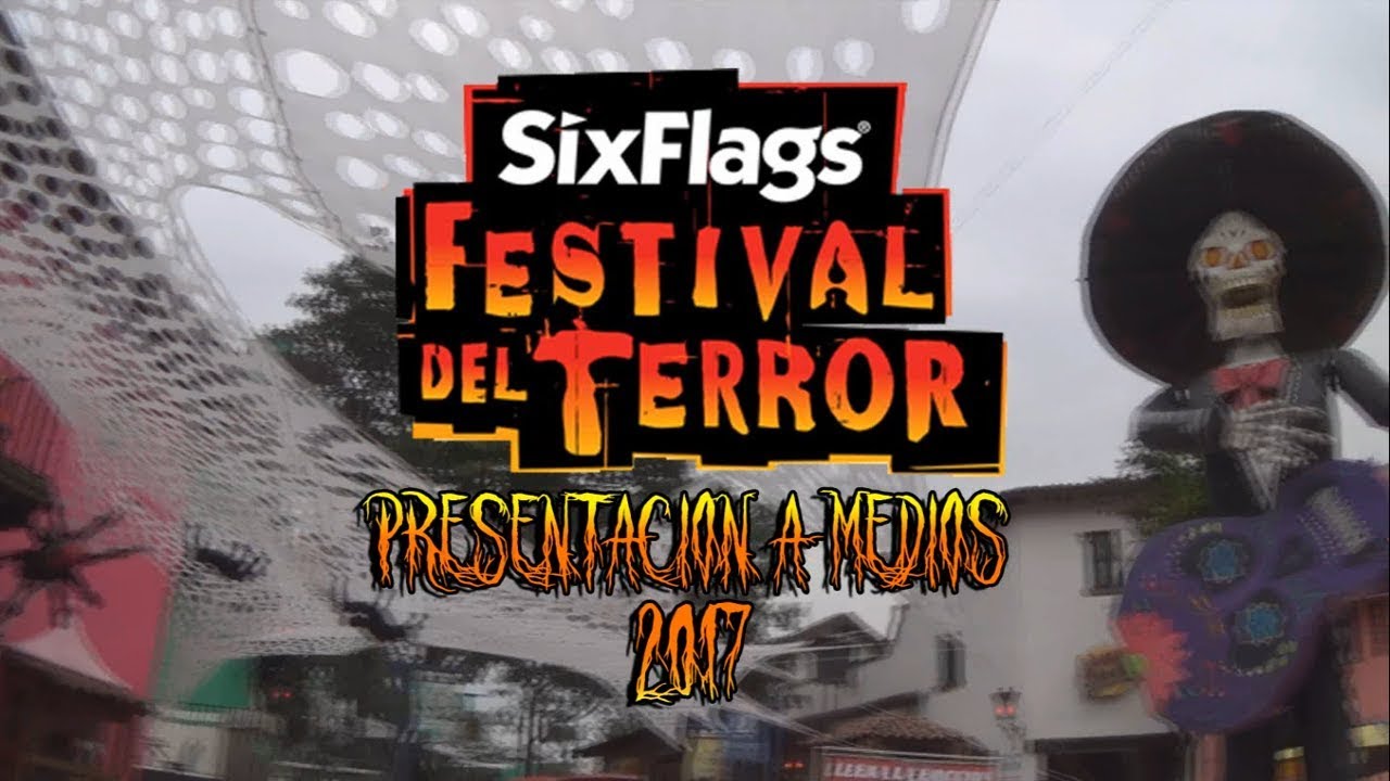 Festival del Terror Six Flags México 2017 | Presentacion a Medios ...