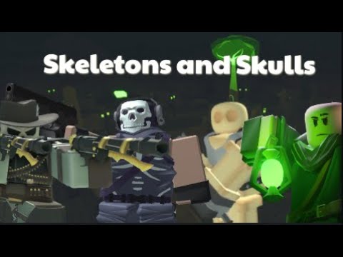 TDS Skeletons and Skulls - Fallen with Skeleton Skins - YouTube