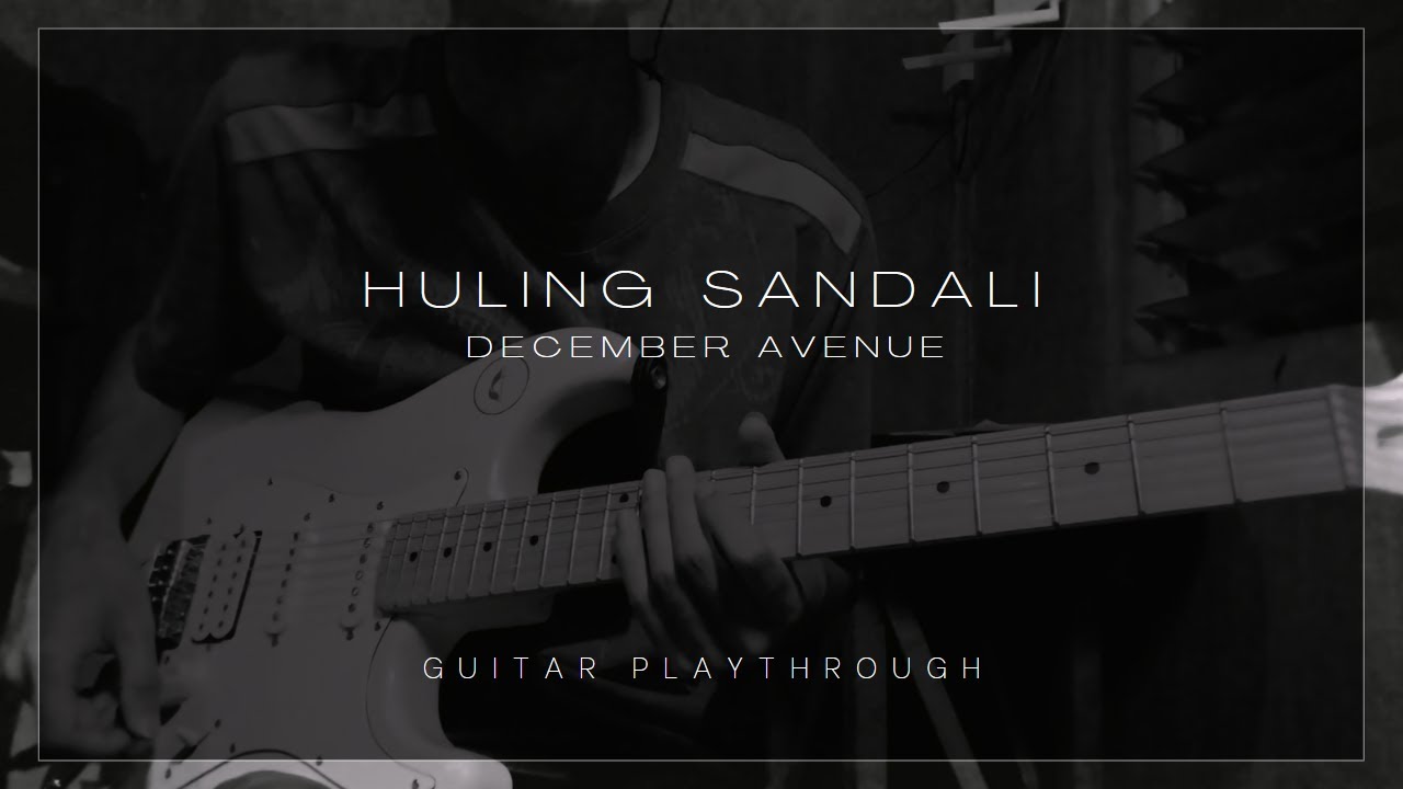 Huling Sandali by December Avenue | Lead Guitar Playthrough - YouTube