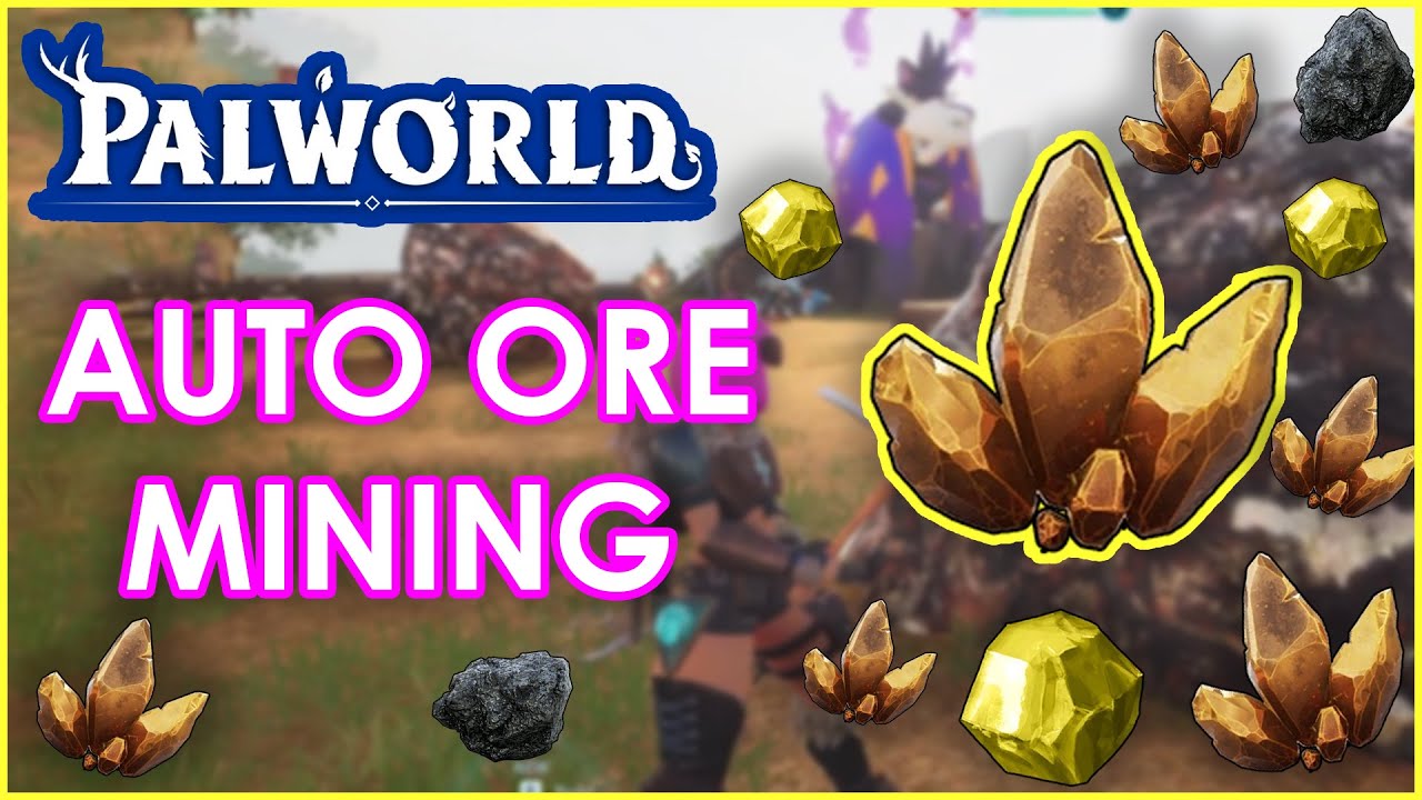 automatic ore farm | Palworld Beginners Tips I wish I knew - YouTube