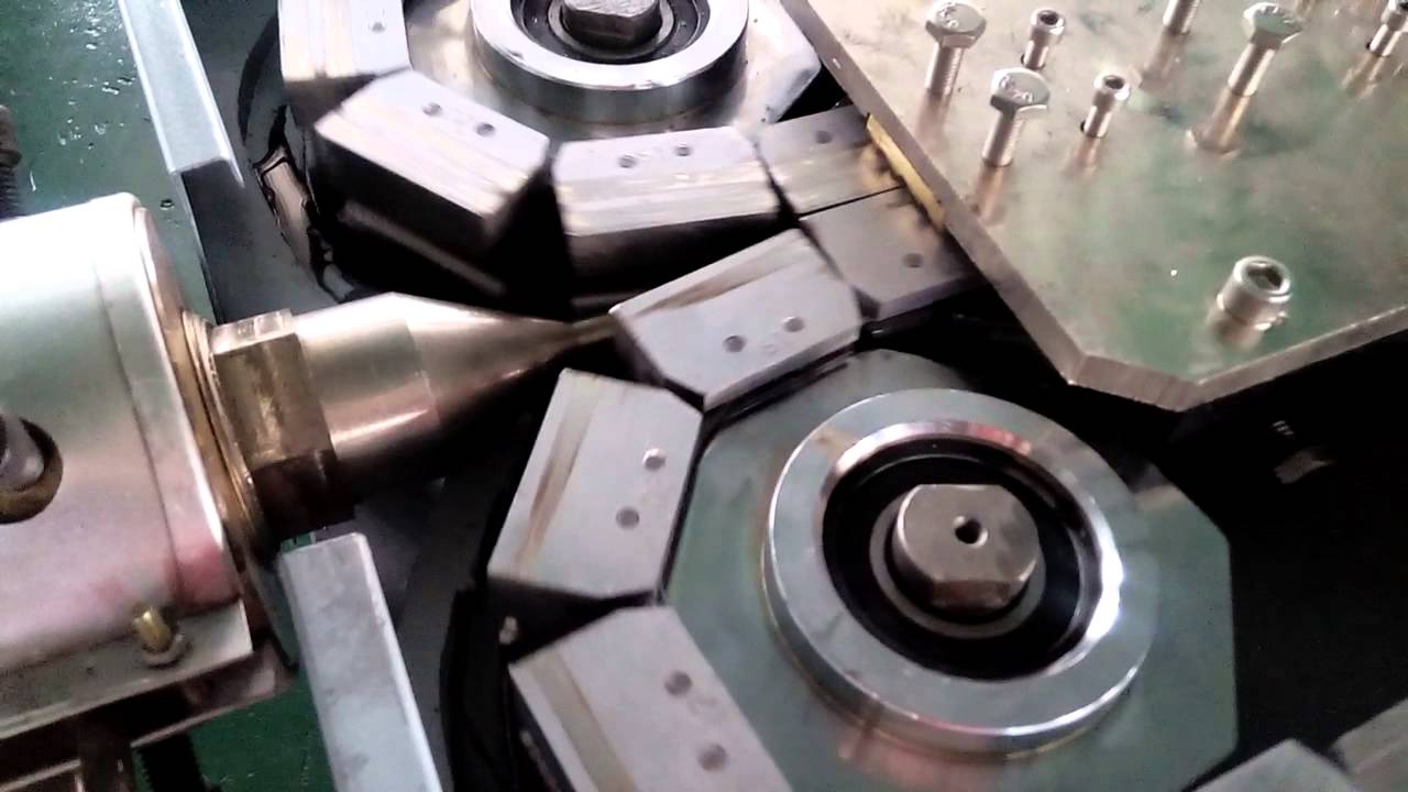 16mm Single wall corrugated pipe making machine - YouTube