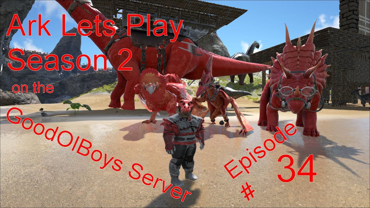 Lets Play Ark Survival Evolved Series 2 Episode 34 - Sarco Egg Farm ...