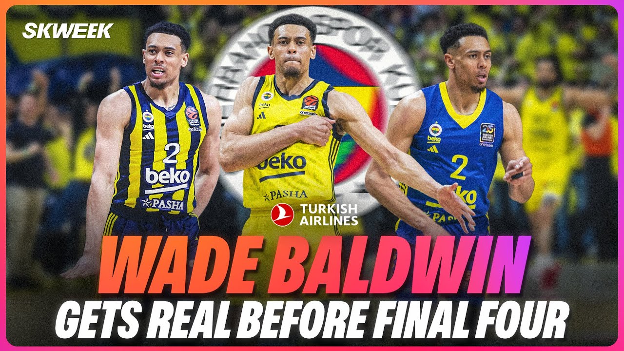 WADE BALDWIN EXCLUSIVE MEDIA DAY EUROLEAGUE FINAL FOUR INTERVIEW - YouTube