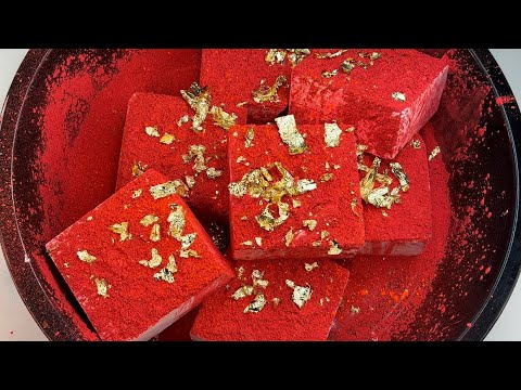 Crunchy Red Gym Chalk Crush - YouTube