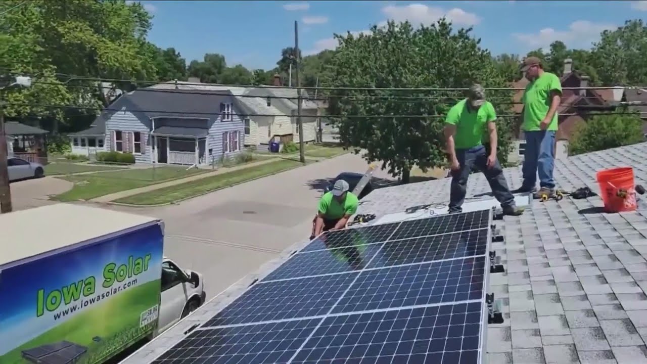Iowa Solar shares benefits of switching to solar - YouTube