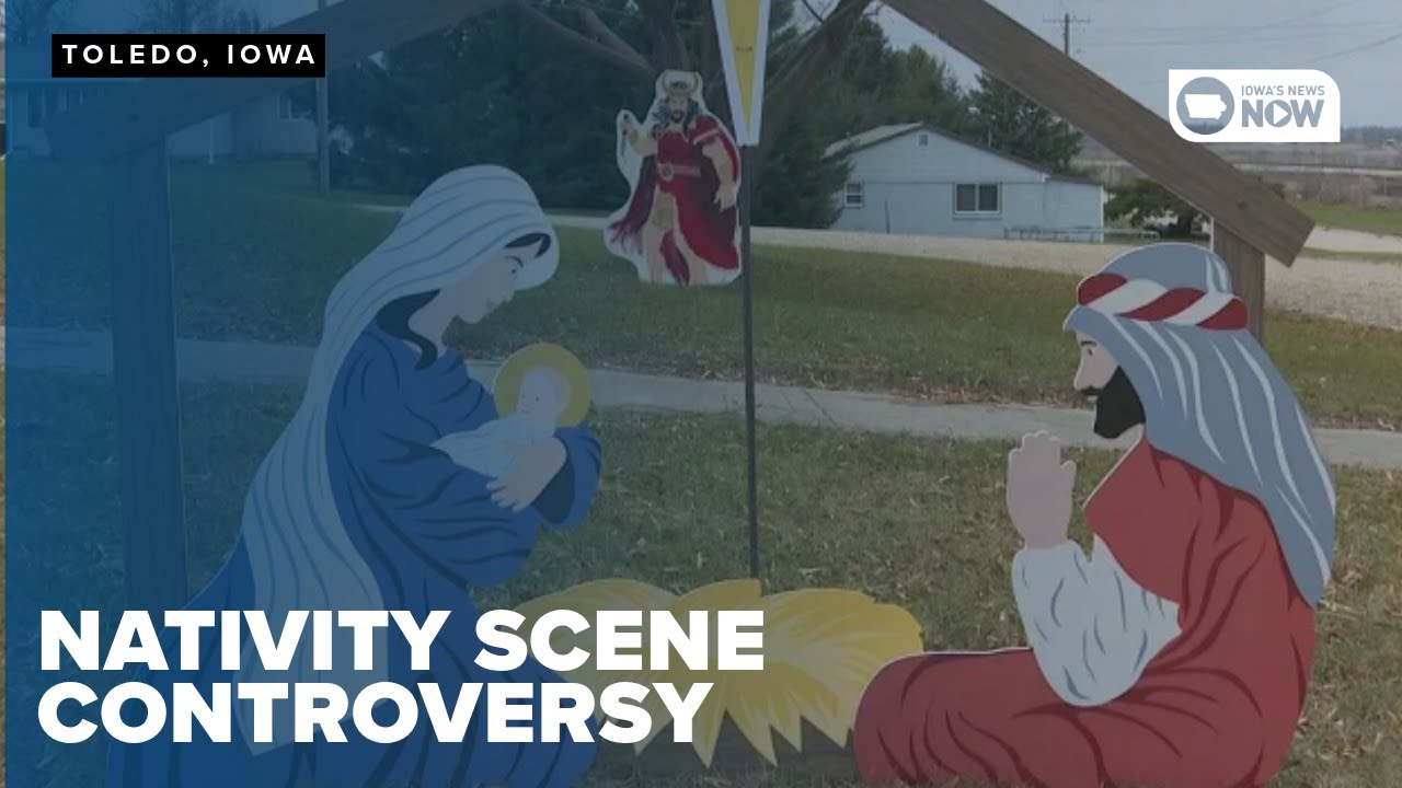 Nativity scene controversy: Atheist says church's new display takes it ...