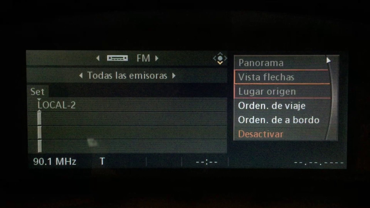 CCC iDrive right side menu - YouTube