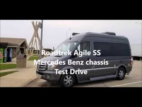 Roadtrek Agile SS test drive on Hwy, road & engine noise, Camper Van ...