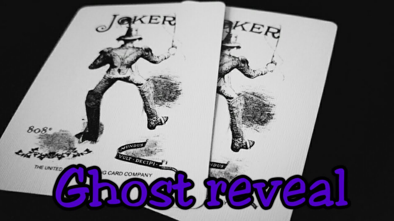 Awesome ghost reveal card trick - YouTube