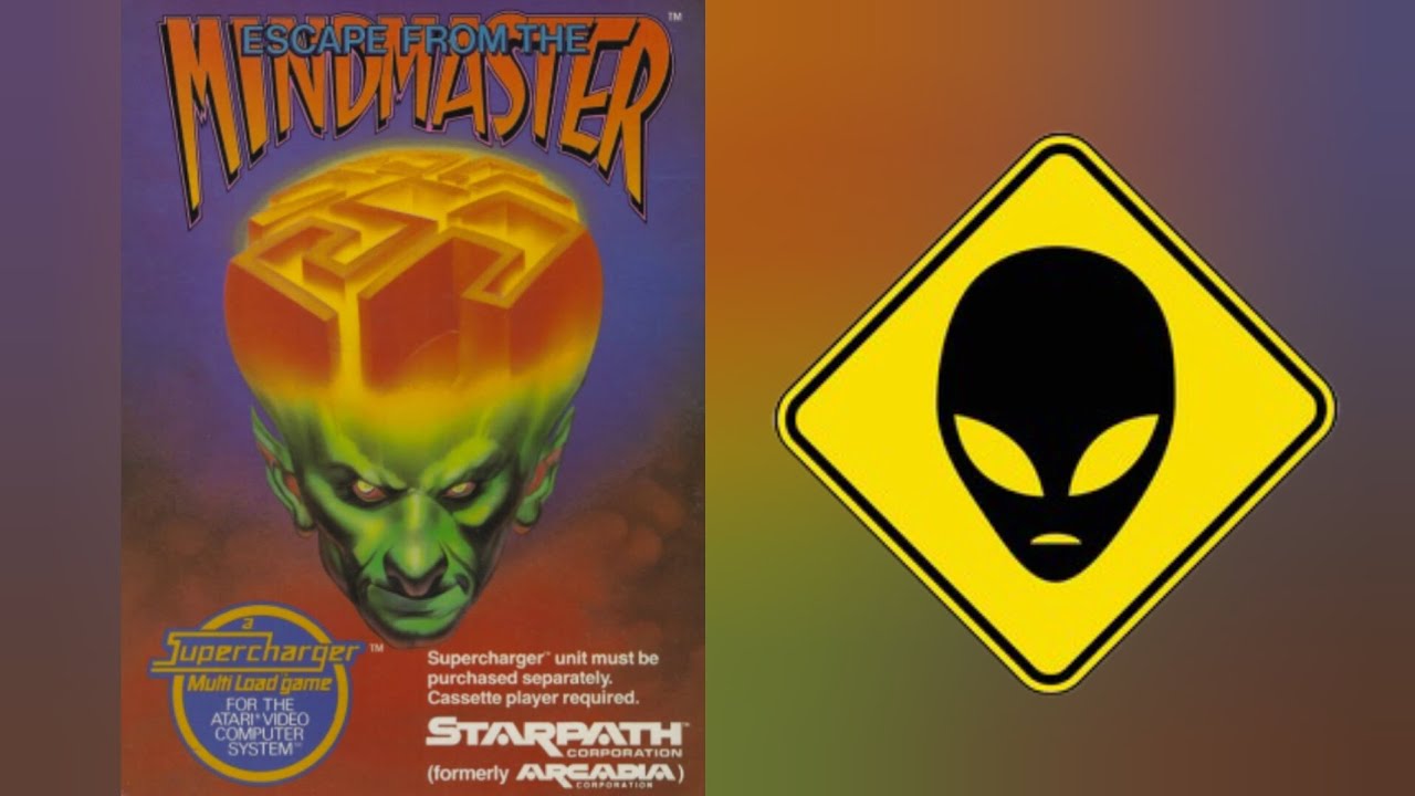 Escape From The MindMaster (Atari 2600) DarkFire - YouTube